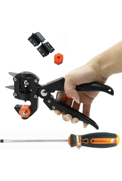 Kayasan Aşı Makası 210MM Somafix Duz Tornavida