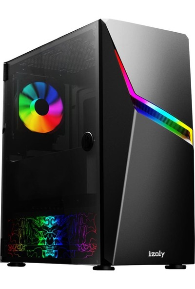 İzoly Hades i3-10100F 8GB 256SSD RX 550 4GB Oyun Bilgisayarı