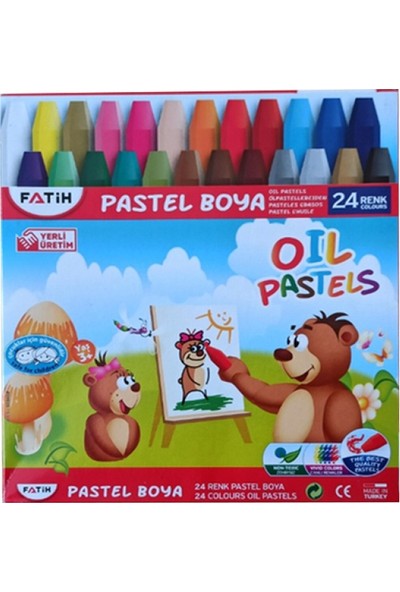 Fatih 24 Renk Pastel Boya Fatih 24 Renk Pastel Boya