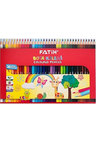 Fatih 36 Renk Boya Kalemi
