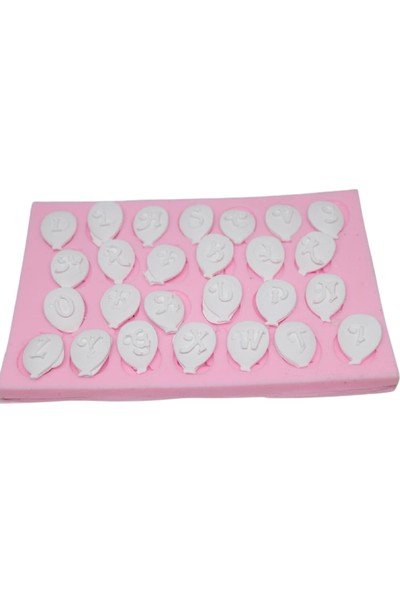 Arica Balon Harfler Silikon Kalıbı