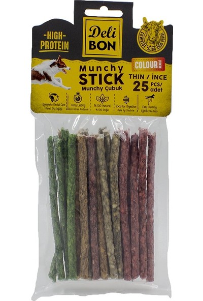 Delibon Deriden Munchy Çubuk 25 Li Paket Delibon Deriden Munchy Çubuk 25 Li Paket