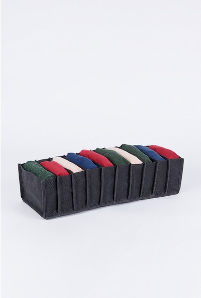 Ophelia's Touch Organizer Cepli Dolap İçi ve Çekmece Düzenleyici Siyah Organik Small Ophelia's Touch Organizer Cepli Dolap İçi ve Çekmece Düzenleyici Siyah Organik Small