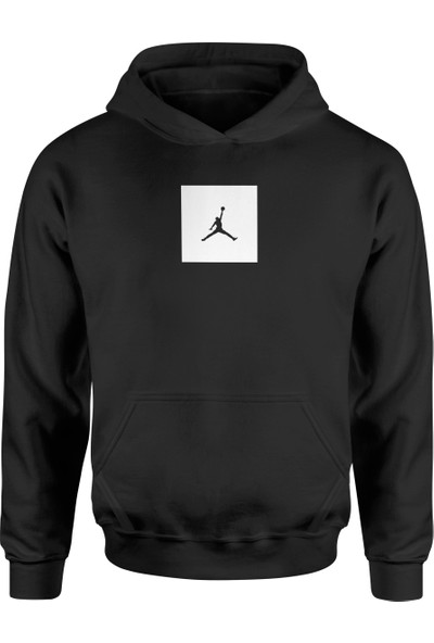 Nsj Sportive Nsj Sportive Air Jordan Cutout Siyah Kapüşonlu Sweatshirt Nsj Sportive Nsj Sportive Air Jordan Cutout Siyah Kapüşonlu Sweatshirt