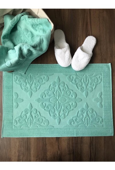 Yeşil 2'li Ayak Havlusu Seti