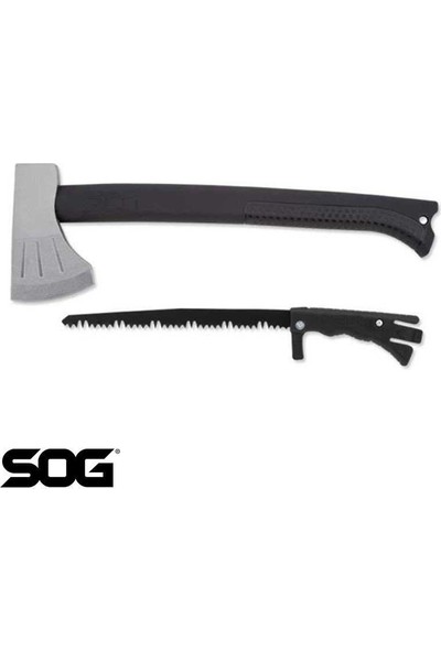 Sog F17N Backcountry Axe Balta ve Testere Seti