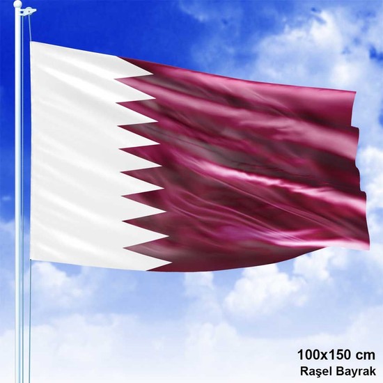 Asilmeydan Qatar Katar Bayrağı 100 x 150 cm 1x1,5m Raşrel Fiyatı
