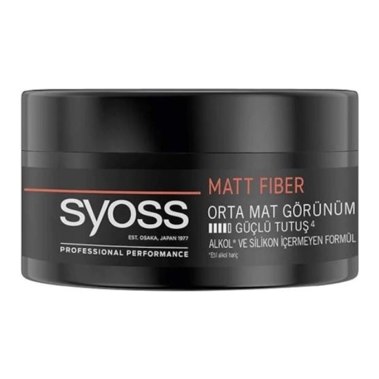Syoss Wax Matt Fiber 100 ml Fiyatı - Taksit Seçenekleri