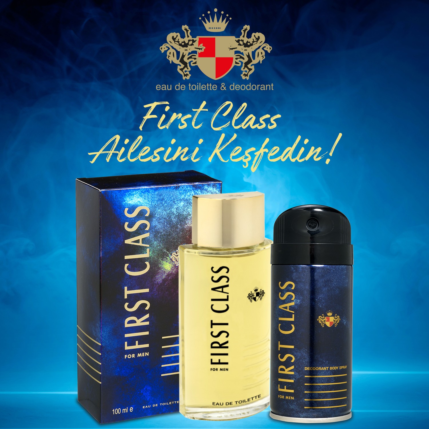 First Class Erkek Parfüm EDT 100 ml. Fiyatı - Taksit Seçenekleri