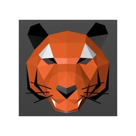 Ücretsiz Kesme Cosplay Maskeleri Cadılar Bayramı Partisi Maskesi Malzemeleri Panda Ayı Kostümü Kafa