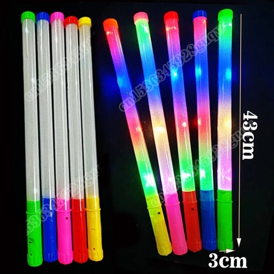 Beyaz 20 Adet 10-60 Adet Yanıp Sönen Glow Sticks Neon Sticks Fiyatı