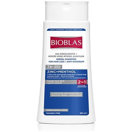 Bioblas Bioblas zinc Mentol Saç Dökülmesine Ve Kepeğe Karşı Fiyatı
