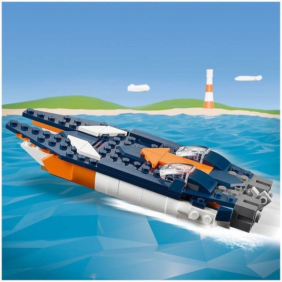 LEGO 31126 LEGO Creator 3in1 Süpersonik Jet 210 Parça +7 Yaş Fiyatı