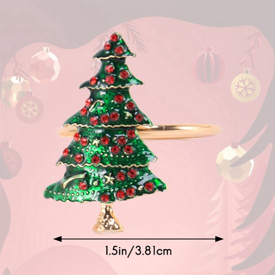 Talent Noel Peçete Halkaları 18 Adet Setleri, Altın Peçete Fiyatı