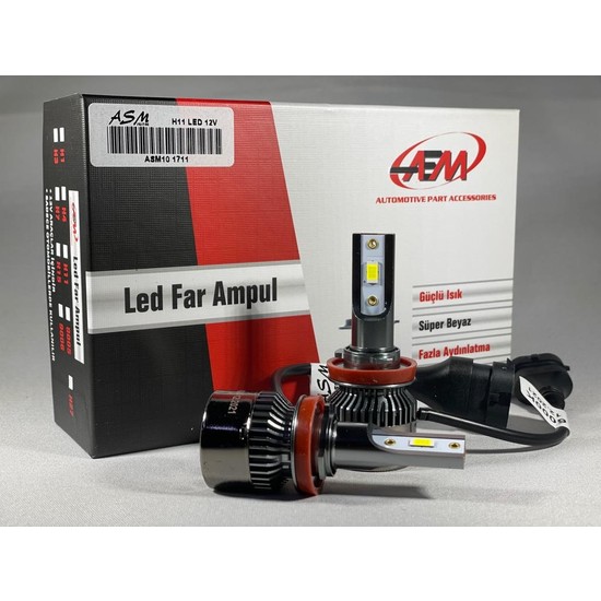 Asm LED Xenon Csp Mini H11 Şimşek Etkili ( Arıza Lambası Fiyatı