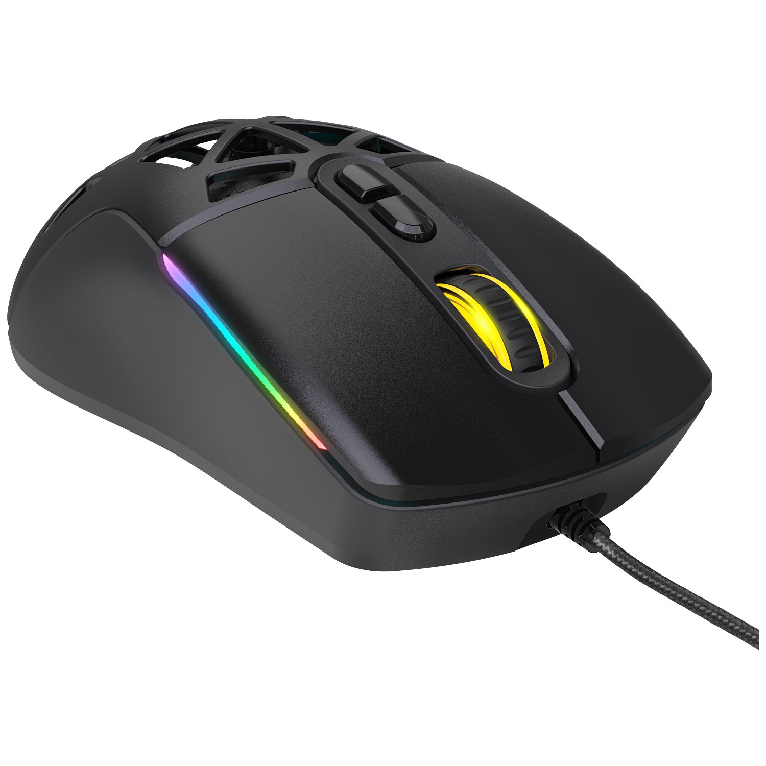 Claw's Nexus X1 12800 Dpi Wide RGB Özel ABS Doku, Claw's Reflex Örgü ...