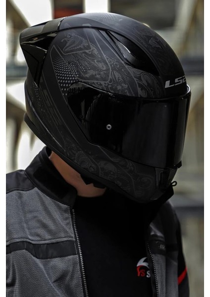 Ls2 Rapid 2 Race Crypt Mat Siyah Kask Fiyatı - Taksit Seçenekleri