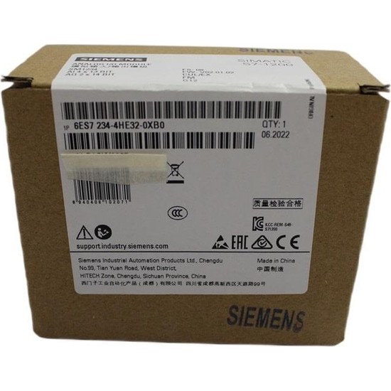 Siemens 6ES7234-4HE32-0XB0, 6es7 234-4HE32-0XB0 Sımatıc S7-1200, Analog ...