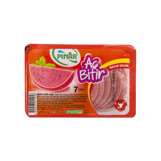 Pınar Macar Salam Aç Bitir 50 gr Fiyatı - Taksit Seçenekleri