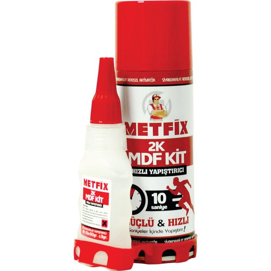 Metfix Hızlı Yapıştırıcı Mdf Kit - 200 ml + 50 gr Fiyatı