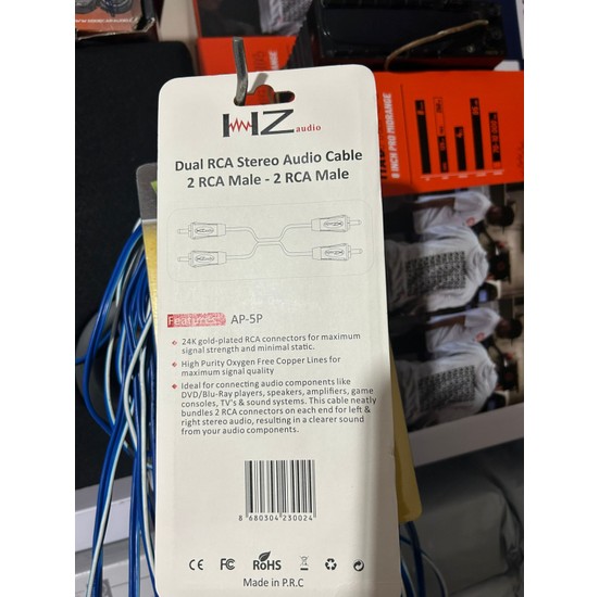 Hertz Rms Sound Hertz Hz Audio Oto Amfi 5 Metre Rca Kablo % Fiyatı