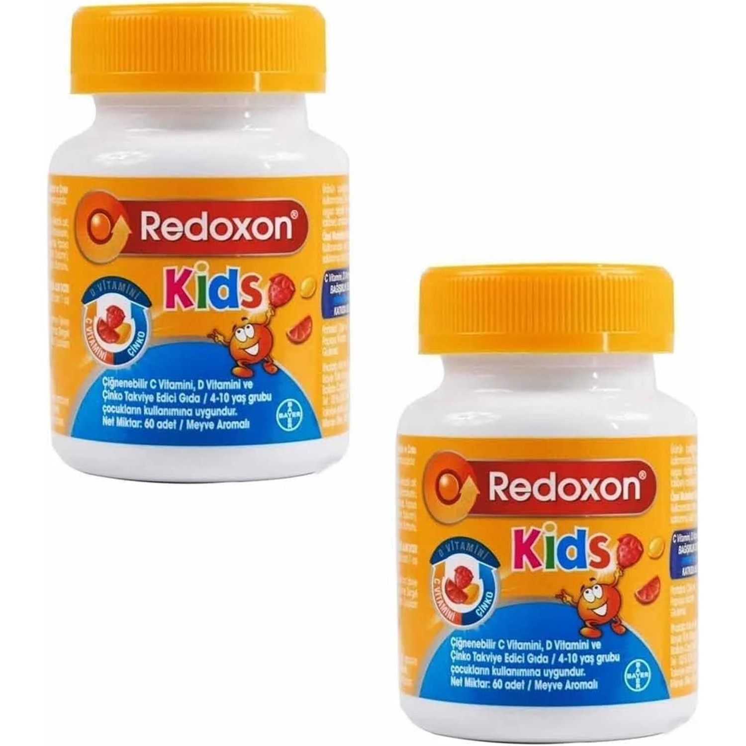Redoxon Kids 60 Çiğnenebilir Tablet 2 ADET Fiyatı