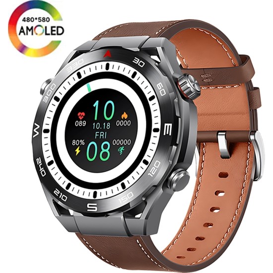 Rabbit Store Huawei Uyumlu Akıllı Saat Hk5 Hero Amoled Ekran Fiyatı