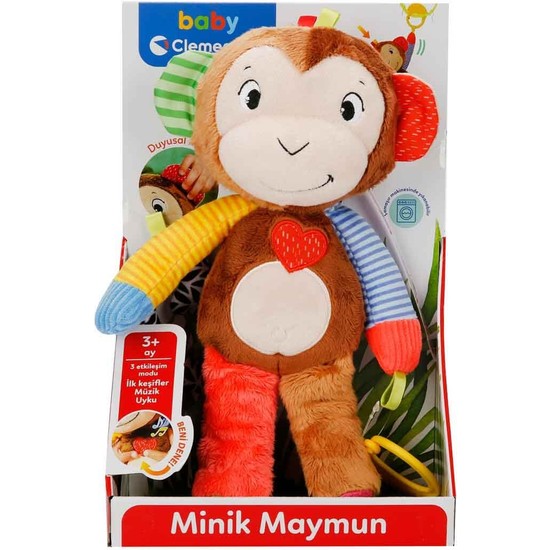 Clementoni Baby Clementoni Puset Oyuncağı Sevimli Maymun Fiyatı