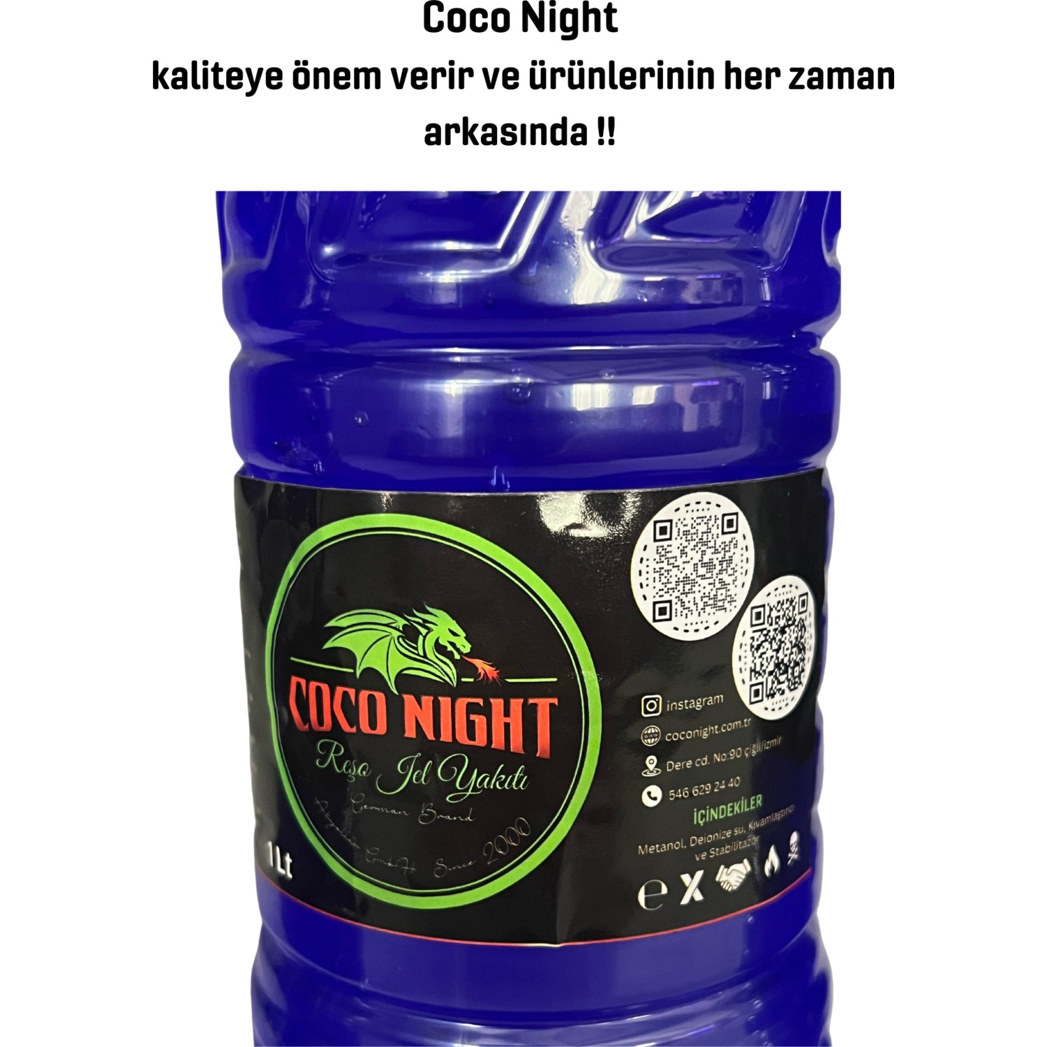 Coco Night Reşo Mangal, soba ve şömine Tutuşturucu jel yakıt Fiyatı