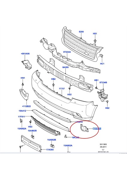 Decisive LR018245 Araba Ön Sol Tampon Sis Aydınlatma Fiyatı