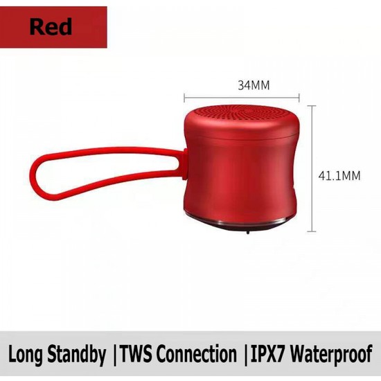 Aqqogib Taşınabilir Kablosuz Bluetooth Hoparlör Tws Ipx7 Su Geçirmez ...