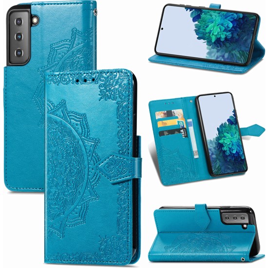 Seashell Digital Samsung Galaxy S21 4g/5g Kabartmalı Mandala Fiyatı