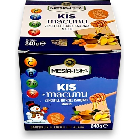 Mesir-i Şifa Mesiri Şifa Zencefilli Bitkisel Karışımlı Kış Fiyatı