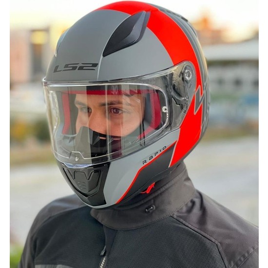 Ls2 Rapid Multiply Mat Gri-Kırmızı Kask Fiyatı - Taksit Seçenekleri