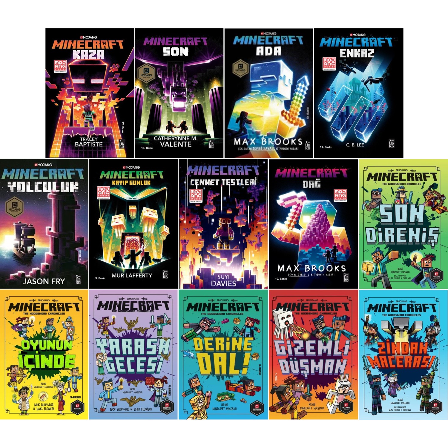 Minecraft Roman Serisi 14 Kitap Kitabı ve Fiyatı - Hepsiburada