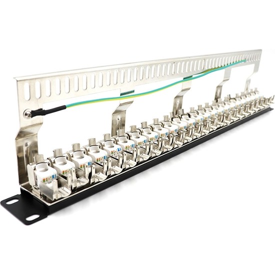 Sunshinee Cat7 Patch Panel 24PORT CAT7/CAT6A Ftp Patch Panel Fiyatı