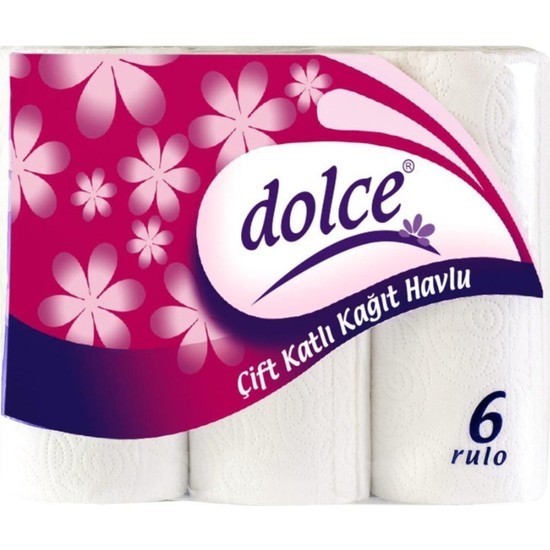 Dolce 6'lı Kağıt Havlu (4 Paket) Fiyatı - Taksit Seçenekleri