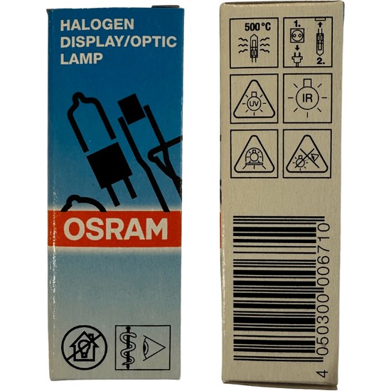 Osram 64633 150W 15V G6.35 Duylu Halojen Ampul (8 Adet) Fiyatı