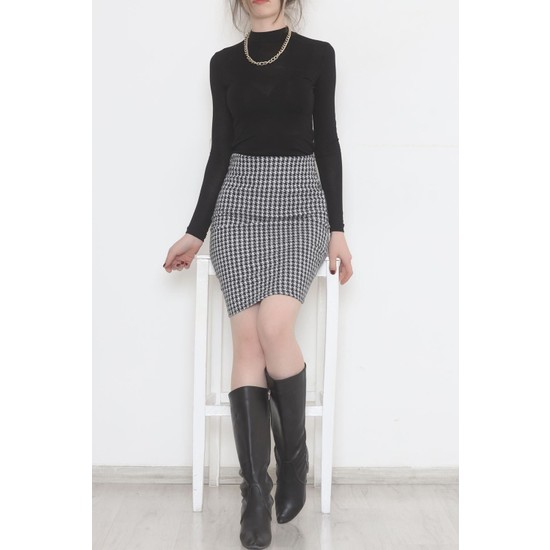 Fasiya Giyim Midi Boy Etek Kazayağı - 6591.316. Fiyatı