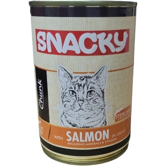Snacky Chunk Gravy Soslu Somonlu Kısırlaştırılmış Kedi Fiyatı