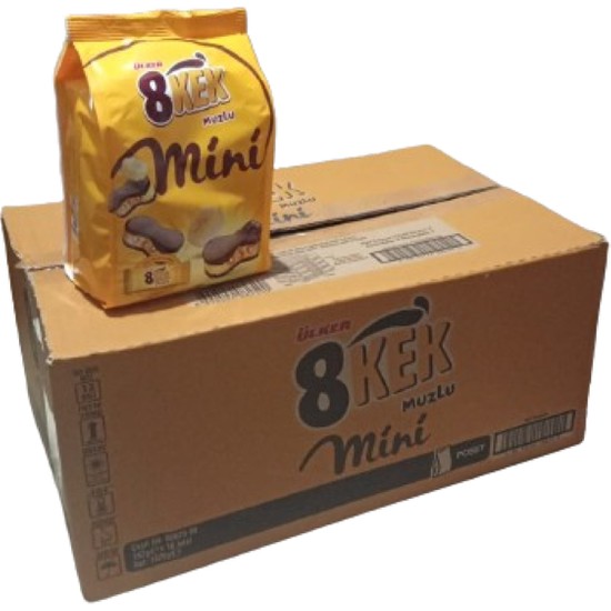 Ülker 8 Kek Mini Muzlu 162 gr x 10 Adet Fiyatı - Taksit Seçenekleri