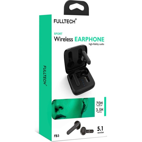 Fulltech Fb3 Wireless Earbuds Bluetooth Kulaklık Fiyatı