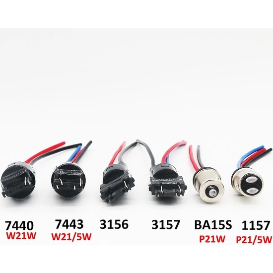 Xiyu Shop BAY15D P215W Fiş Tipi BAU15S W21W P21W Soket Fiyatı