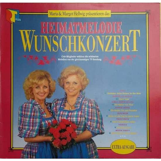 Heimatmelodie Wunschkonzert Maria & Margot Hellwig Pop Vinly Fiyatı