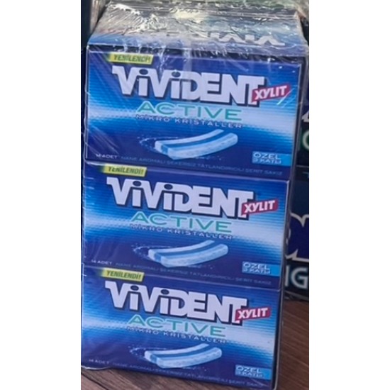 Vivident Cüzdan Active Nane 18 Adet Fiyatı - Taksit Seçenekleri