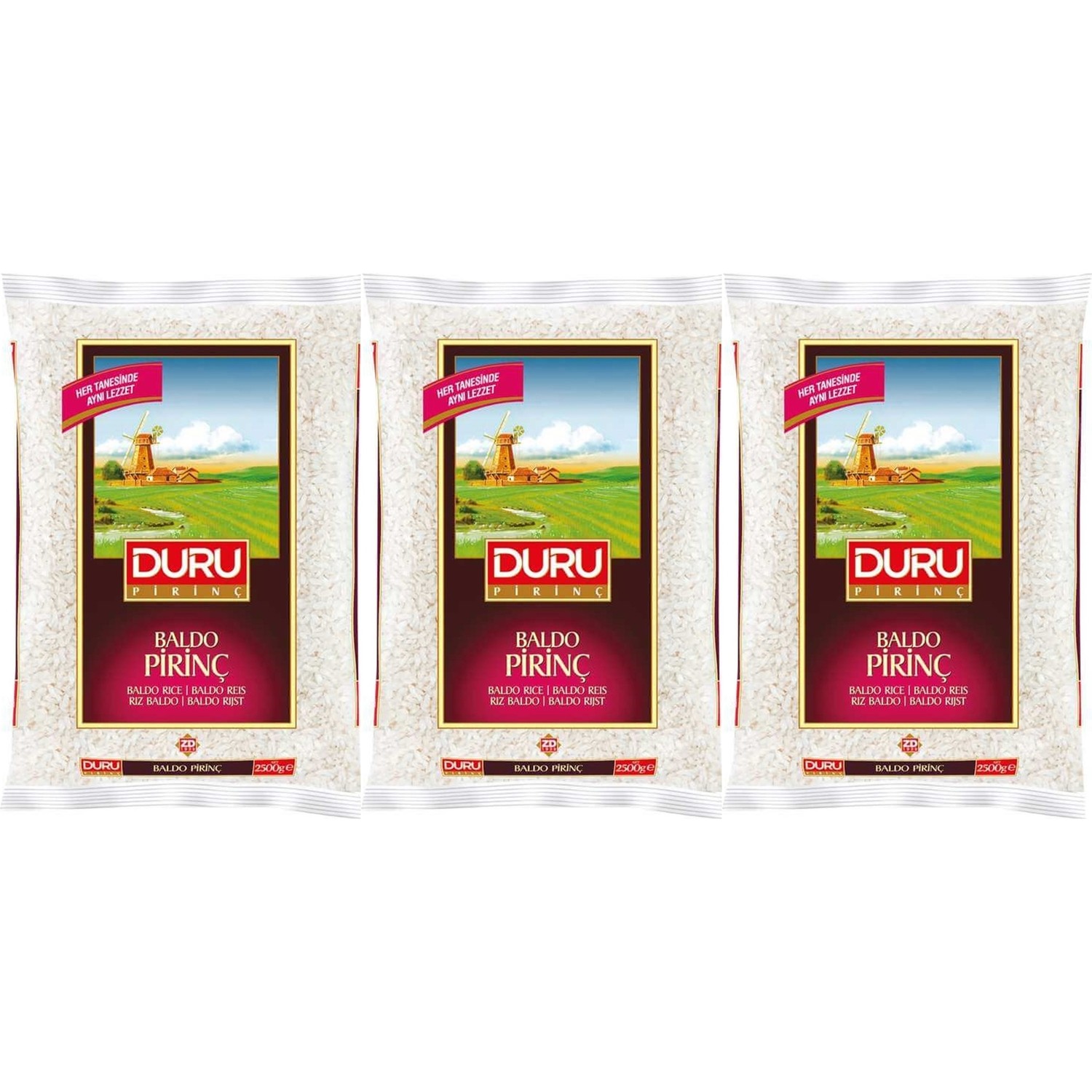 Duru Baldo Pirinç 2.5 kg x 3 Fiyatı - Taksit Seçenekleri