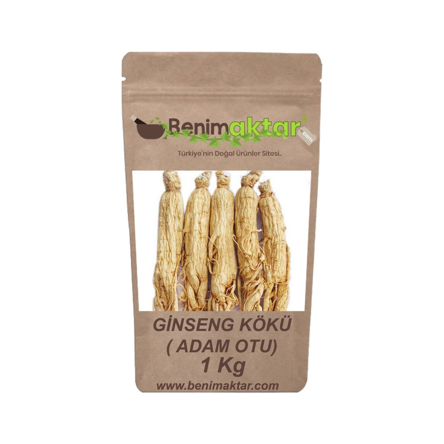 Benimaktar Ginseng ( Adam Otu ) 1 kg Fiyatı - Taksit Seçenekleri