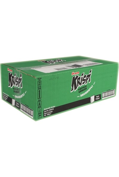 Ülker Krispi Tırtıklı Kraker Baharatlı 92 gr x 14 Adet Ülker Krispi Tırtıklı Kraker Baharatlı 92 gr x 14 Adet