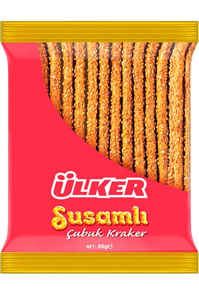 Ülker Susamlı Çubuk Kraker 70 gr X 22 Ülker Susamlı Çubuk Kraker 70 gr X 22