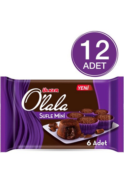 Ülker Olala Sufle Mini 162 gr x 12 Adet